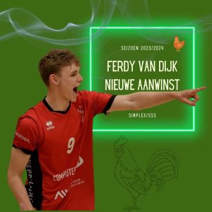 Van Dijk en Aleksov completeren selectie SSS | Vizier op volleybal