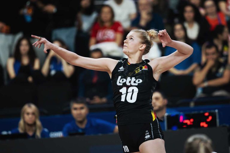 Duitsland wint zonder setverlies de derby vs. België in de VNL | Vizier ...